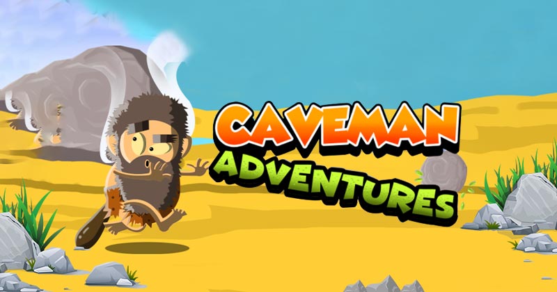 Play Caveman Adventures | Best Online Arcade Games At Hola Games