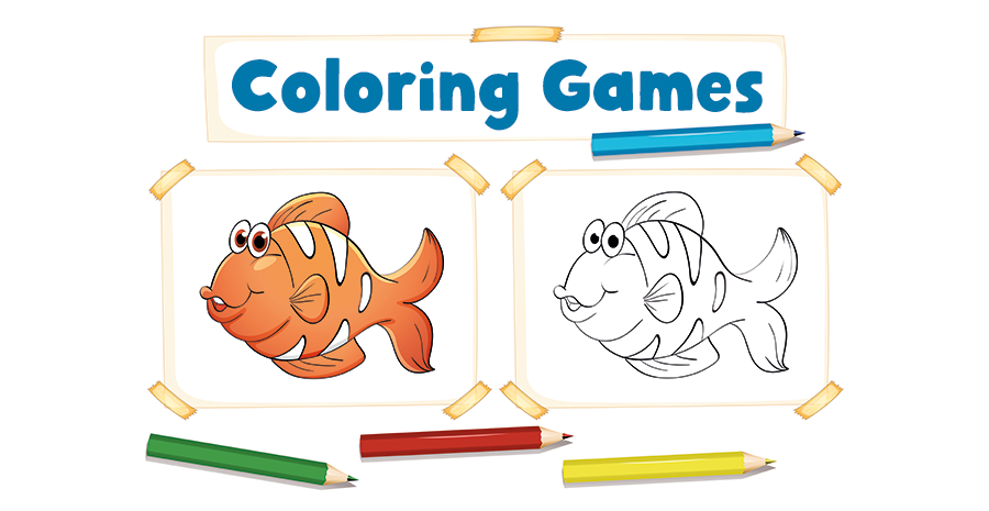 Explore your creative side with these free online coloring games!